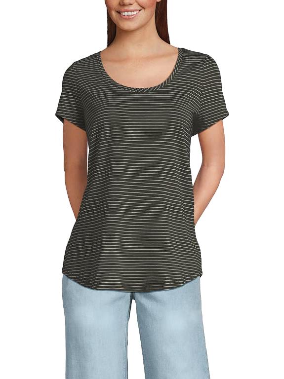 LANDS' END Lightweight Jersey T-Shirt